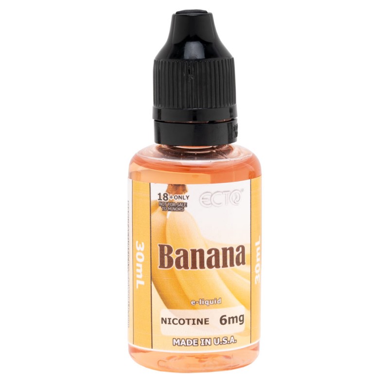 Banana E-Liquid - 30mL, ecto liquid